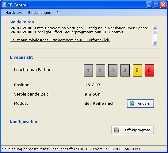 Caselight Effect - Benjamin Ruppert